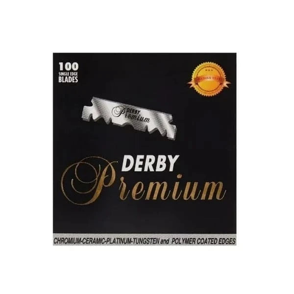 Derby Premium Single Edge Razor Blades — Castle Rock Shaving