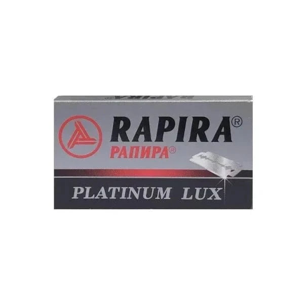 Rapira Platinum Lux Double Edge Razor Blades — Castle Rock Shaving