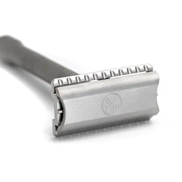 Yates Precision Model 921-M Stainless Steel Safety Razor (Bead Blast ...